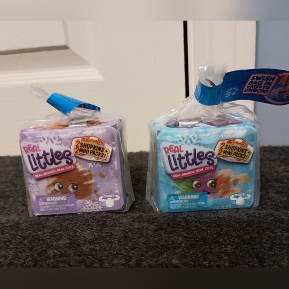 Shopkins | Toys | Nwt 2 Swish Water Dunk 2 Pack Real Littles Mystery ...